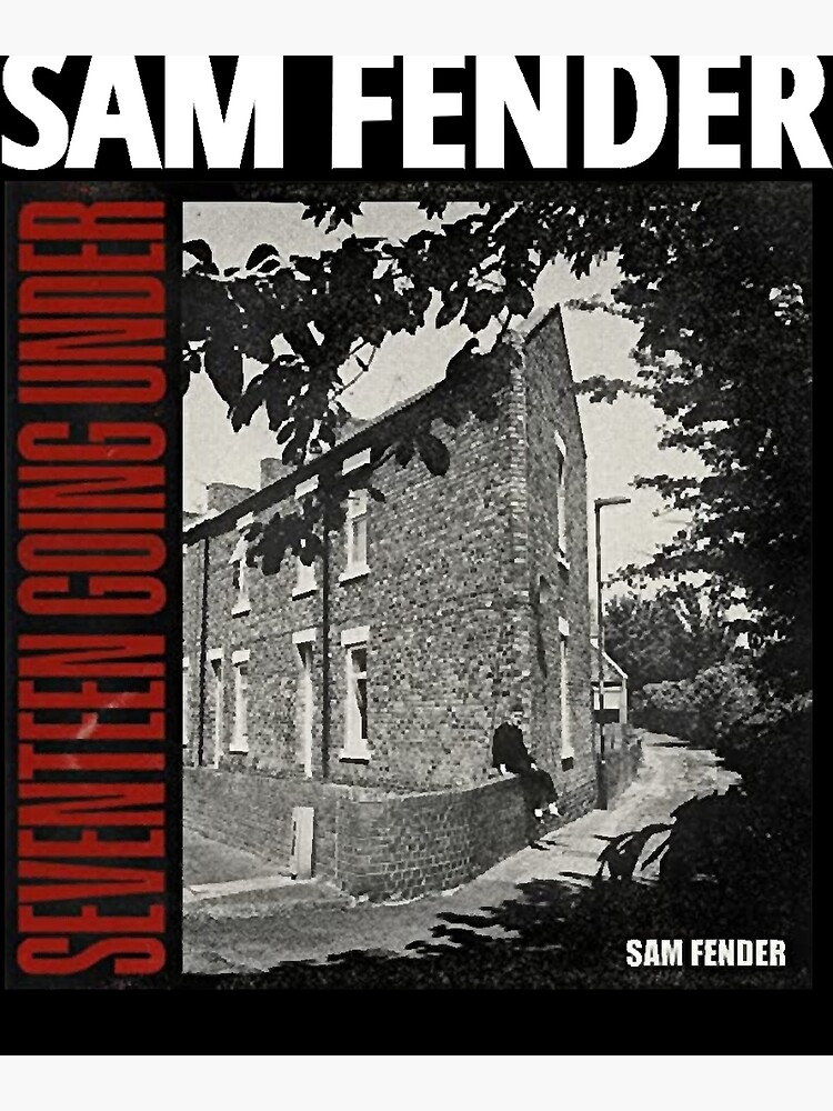 "Sam Fender Seventeen Going Under" Poster for Sale by JudyDComacho ...