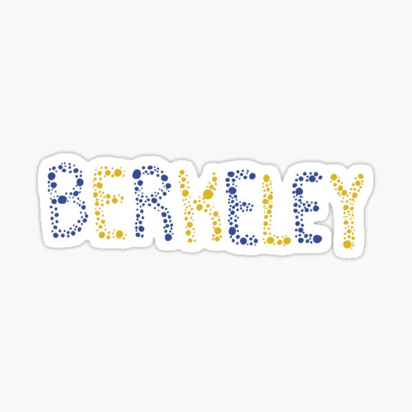 "UC Berkeley Sticker" Sticker by elliegrintsaig | Redbubble