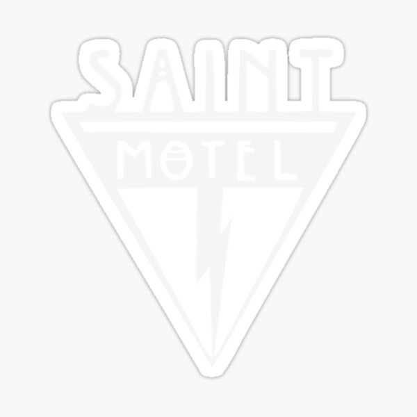 "Saint motel" Sticker for Sale by EdieGuerra | Redbubble