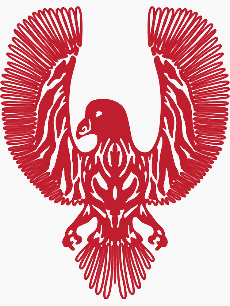 "Elvis Jumpsuit Series The Phoenix (Red) " Sticker by MarioJo3274154 ...