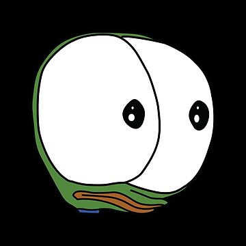 "monkaOMEGA Emote High Quality" Art Board Print for Sale by ...