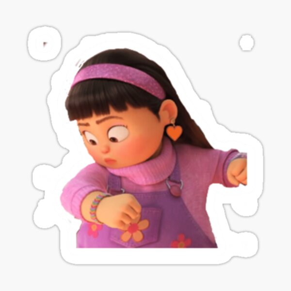 "Turning Red trailer sticker Classic ." Sticker by bogiekutrees | Redbubble