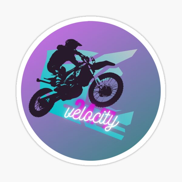 "The velocity" Sticker by DelonixDesign | Redbubble