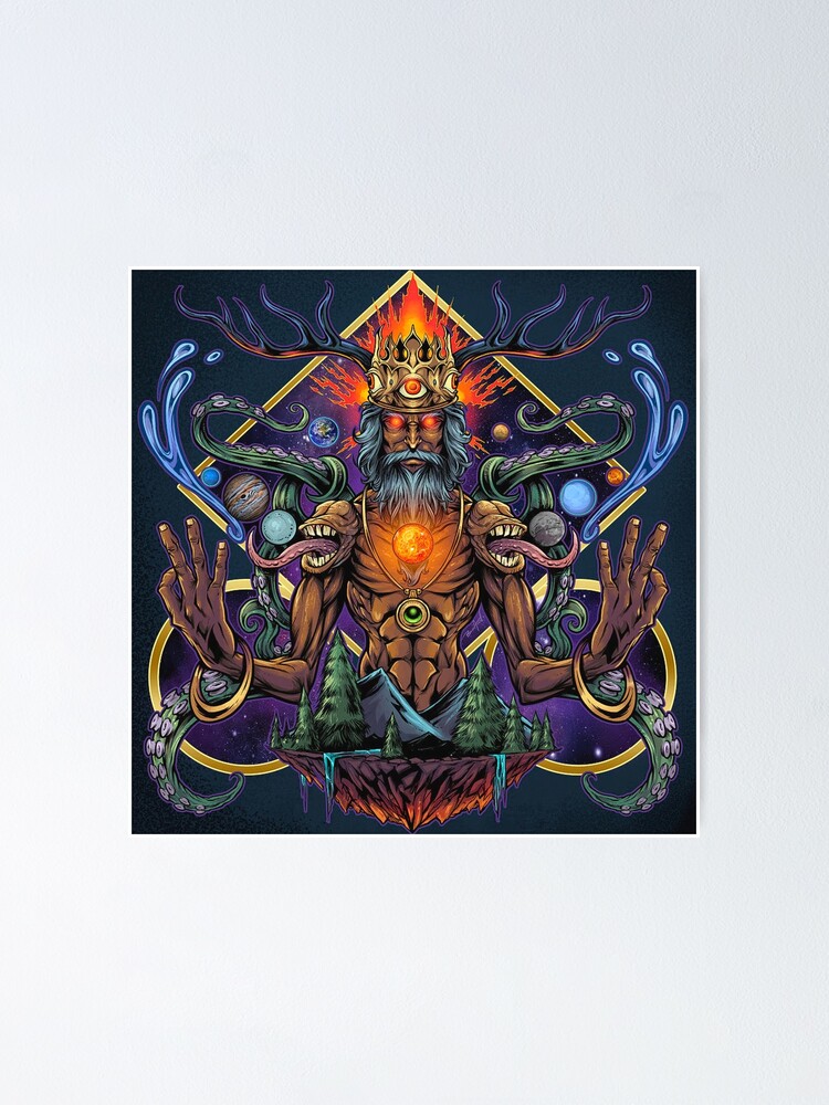 "Alchemy god" Poster for Sale by flourpacket | Redbubble