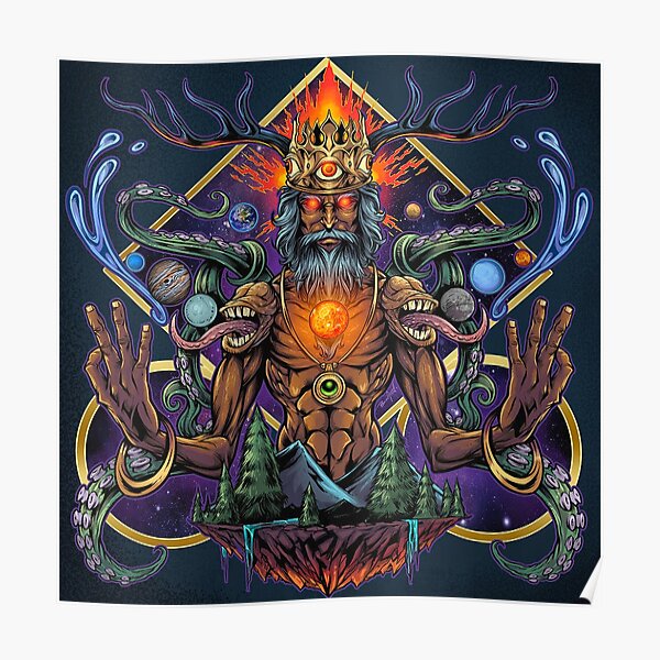 "Alchemy god" Poster for Sale by flourpacket | Redbubble