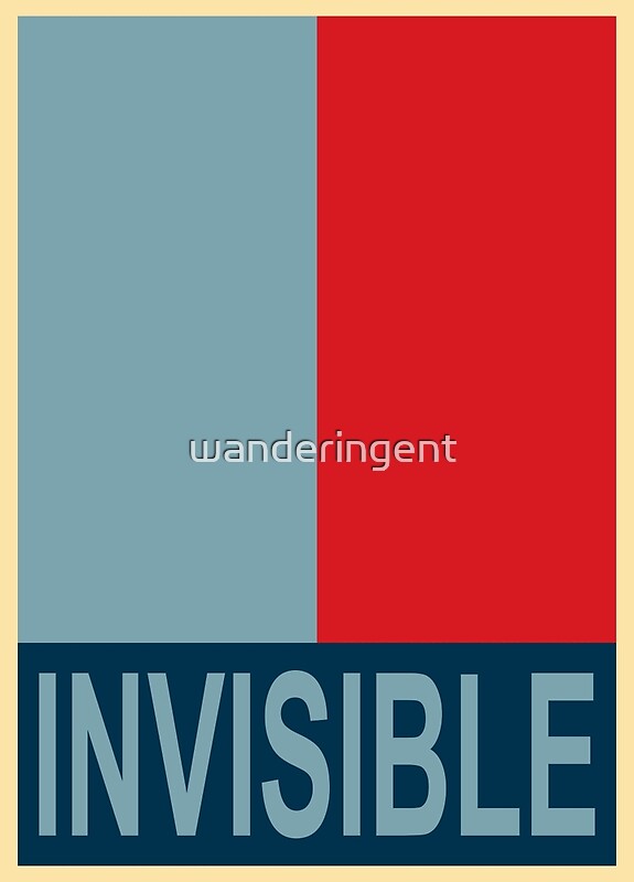 "Invisible Man for President" by wanderingent | Redbubble
