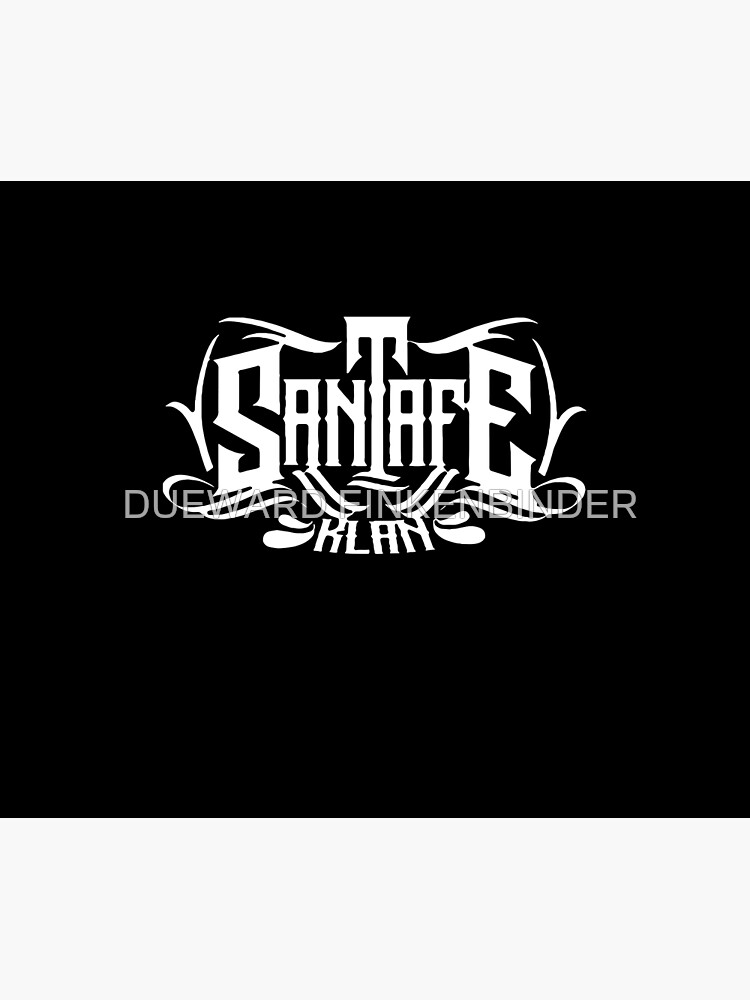 "Santa Fe Klan Merch Santa Fe Klan Logo" Throw Blanket by thongiashopse ...