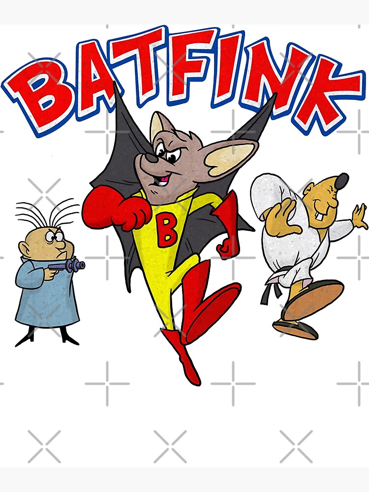 Lámina fotográfica «Regalo lindo Batfink The Bat Superhéroe Personaje ...