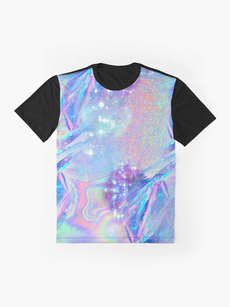 "Sparkly Rainbow Holographic Pattern" T-shirt for Sale by SaradaBoru ...