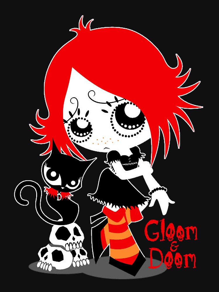 "Ruby Gloom and Doom Kitty " Essential T-Shirt for Sale by ...