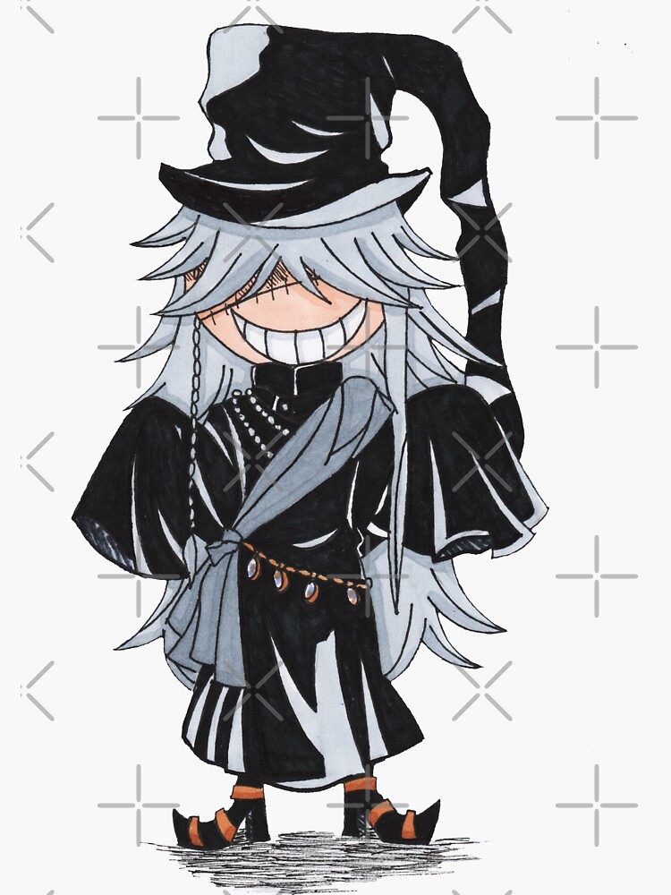 "Undertaker Chibi" Sticker for Sale by Jeny-Nayeli | Redbubble
