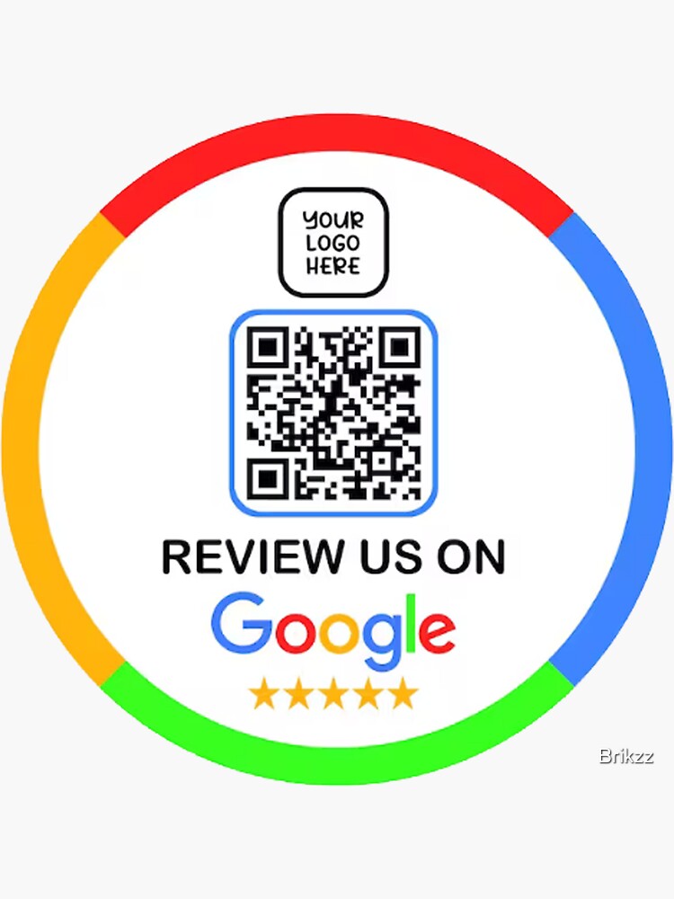 Sticker « Évaluez-nous sur Google - Autocollant avec QR Code », par ... Sticker « Évaluez-nous sur Google - Autocollant avec QR Code », par ...