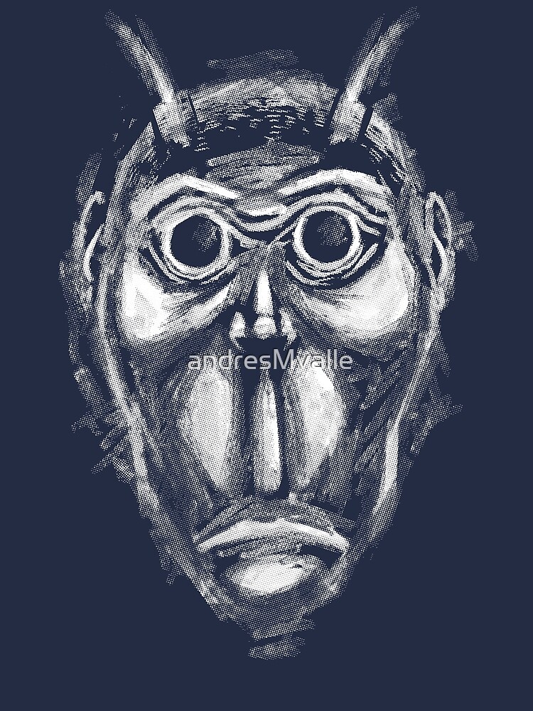 "Cockroach humanoid (White ink)" Art Print by andresMvalle | Redbubble