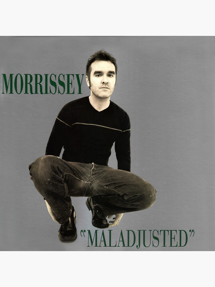 "Morrissey maladjusted" Sticker by DianeAdam4 | Redbubble