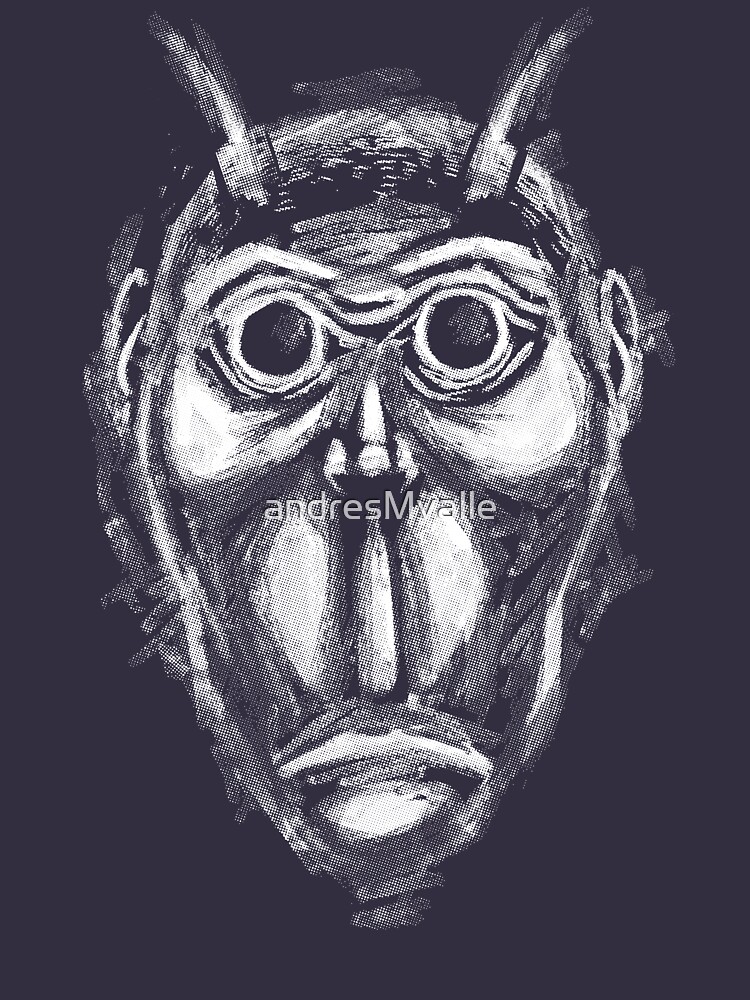 "Cockroach humanoid (White ink)" T-shirt by andresMvalle | Redbubble