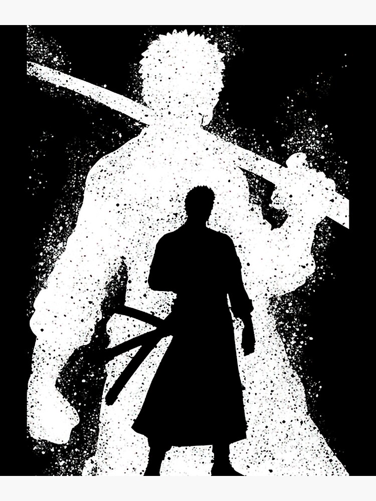 "Zoro zoro silhouette by Amartwork - Copy" Art Print for Sale by ...