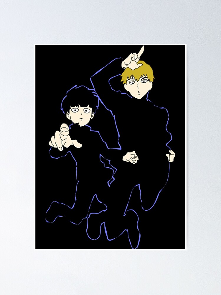 "Mob Psycho 100 Anime Characters Shigeo Kageyama and Reigen Arataka ...