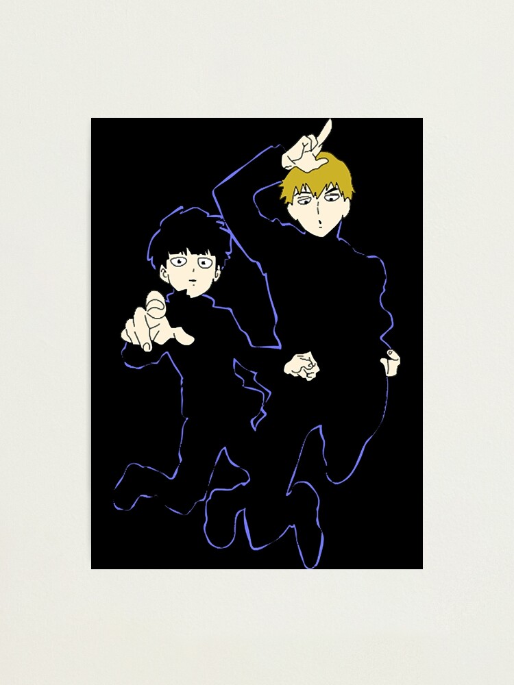 "Mob Psycho 100 Anime Characters Shigeo Kageyama and Reigen Arataka ...