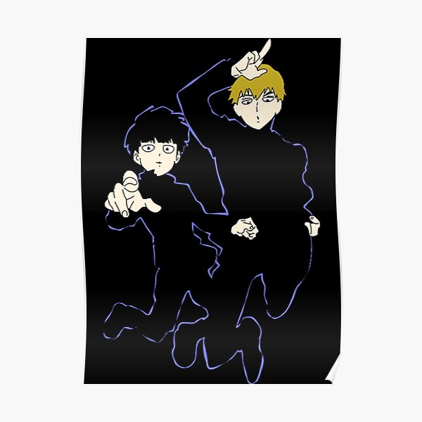 "Mob Psycho 100 Anime Characters Shigeo Kageyama and Reigen Arataka ...