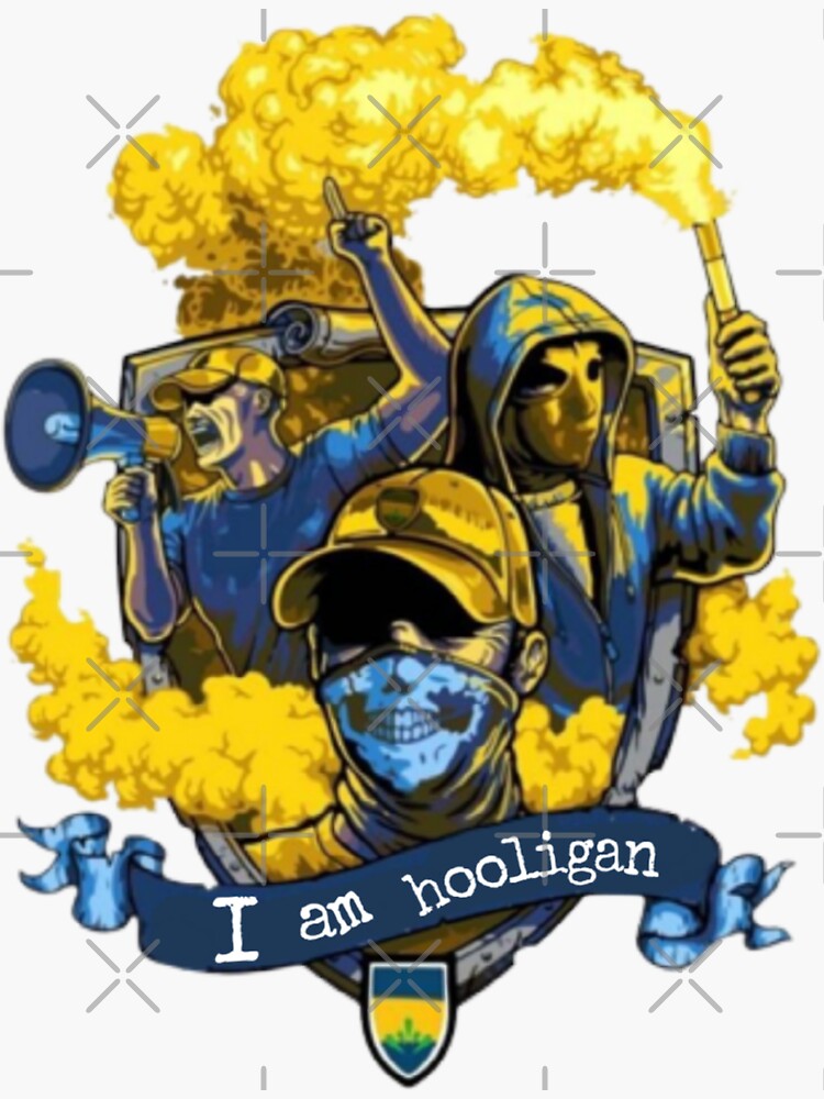 "I am Hooligans, Athens Hooligans t-shirt design stickers t-shirt ...