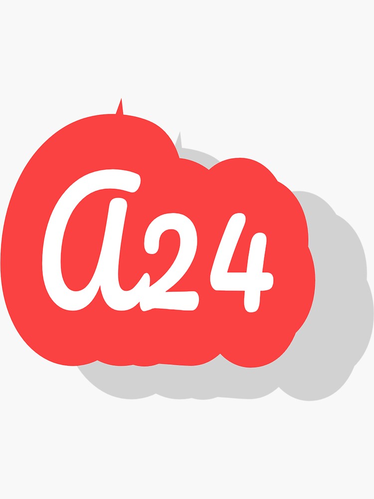 "A24" Sticker by Galaxypoint | Redbubble