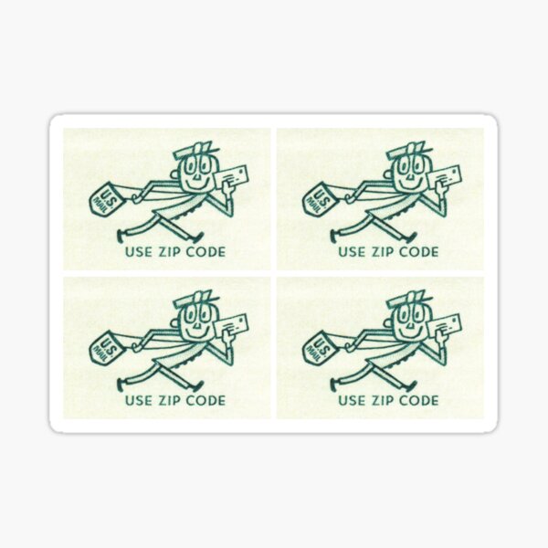 "Vintage Mr. Zip Cartoon Postcrossing Snail Mail Mailbox Mail Art ...