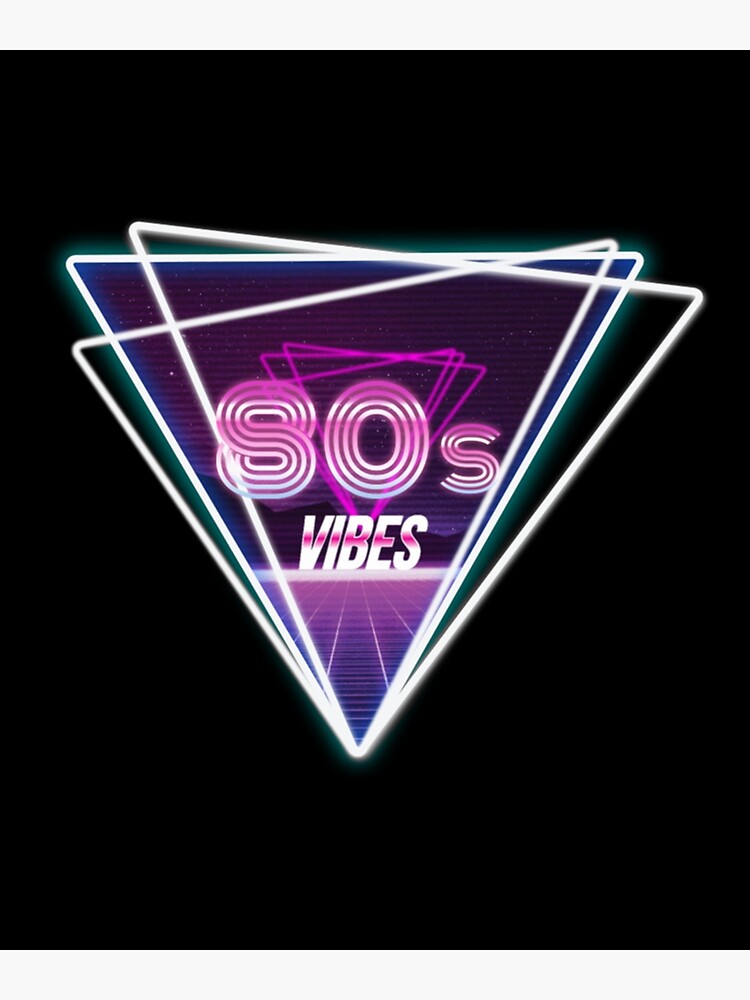 "80s Vibes Retro 80s Vintage" Poster for Sale by MeLiuliuiu | Redbubble