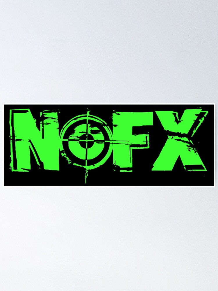 "NOFX logo" Poster for Sale by JakeVillhauer | Redbubble