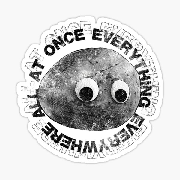 "Everything Everywhere All at Once Multiverse" Sticker by voron1 ...