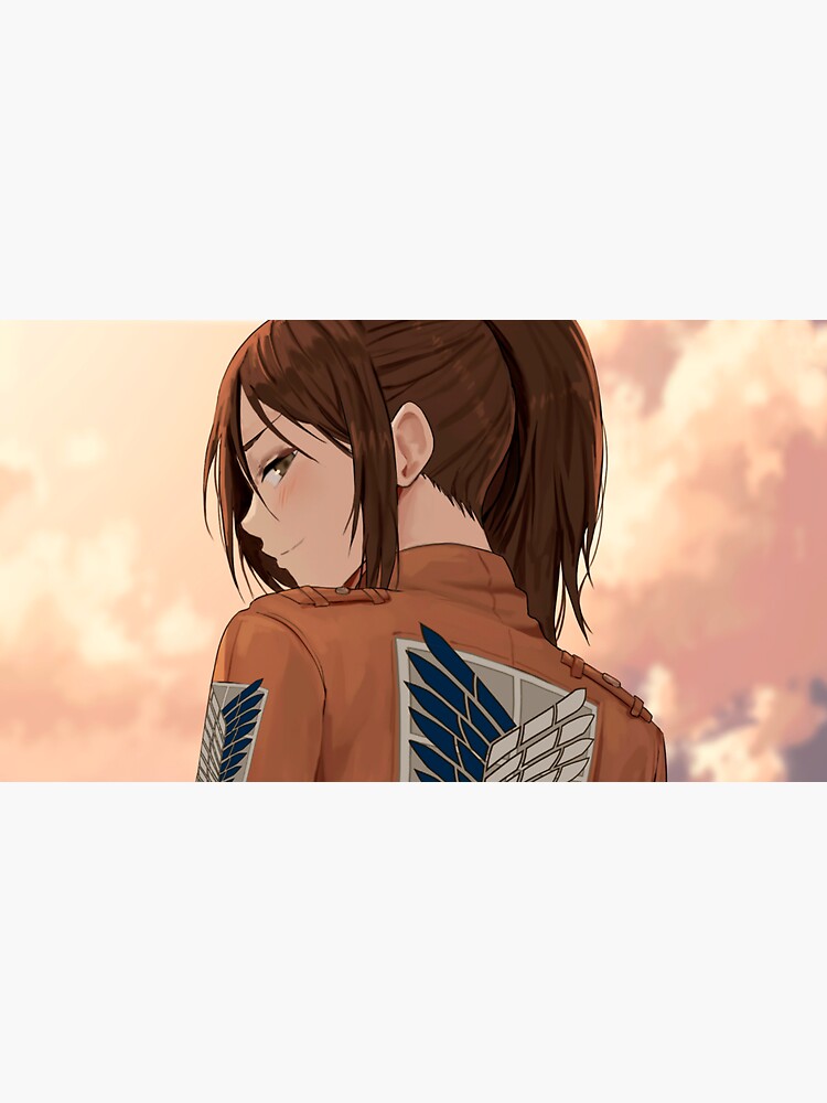 Sexy Sasha Braus Blouse Lewd Butt Thicc Booty Attack On Titan Aot