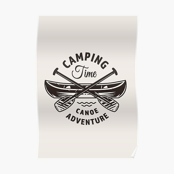 " Canoe / Portage symbol" Poster for Sale by Nehaadhav | Redbubble
