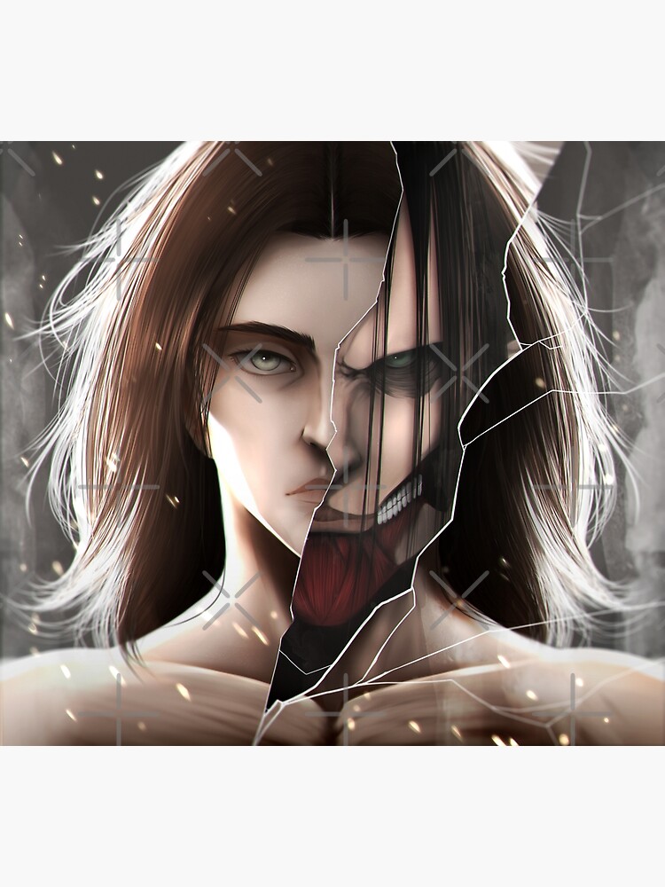 "Attack Titan Eren Yeager | Attack on Titan" Photographic Print for ...
