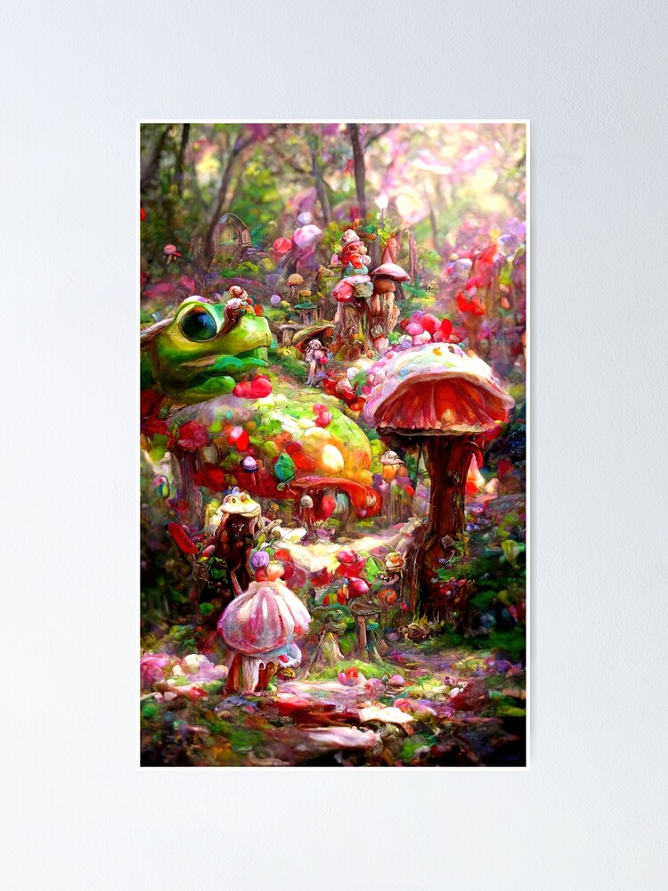 "Cottagecore Fantasy Fairycore Landscape" Poster by AlanW1980 | Redbubble