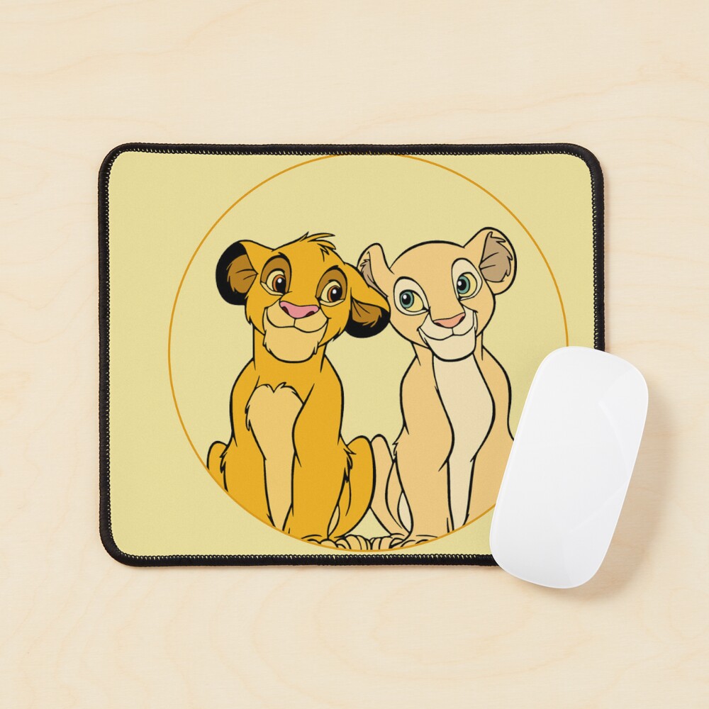 "Cub Simba and Cub Nala " Sticker for Sale by RMelissart | Redbubble