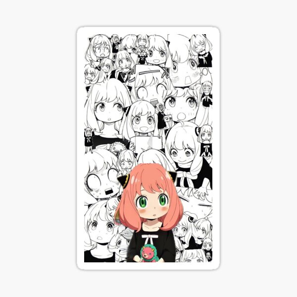"Anya" Sticker for Sale by risumei | Redbubble