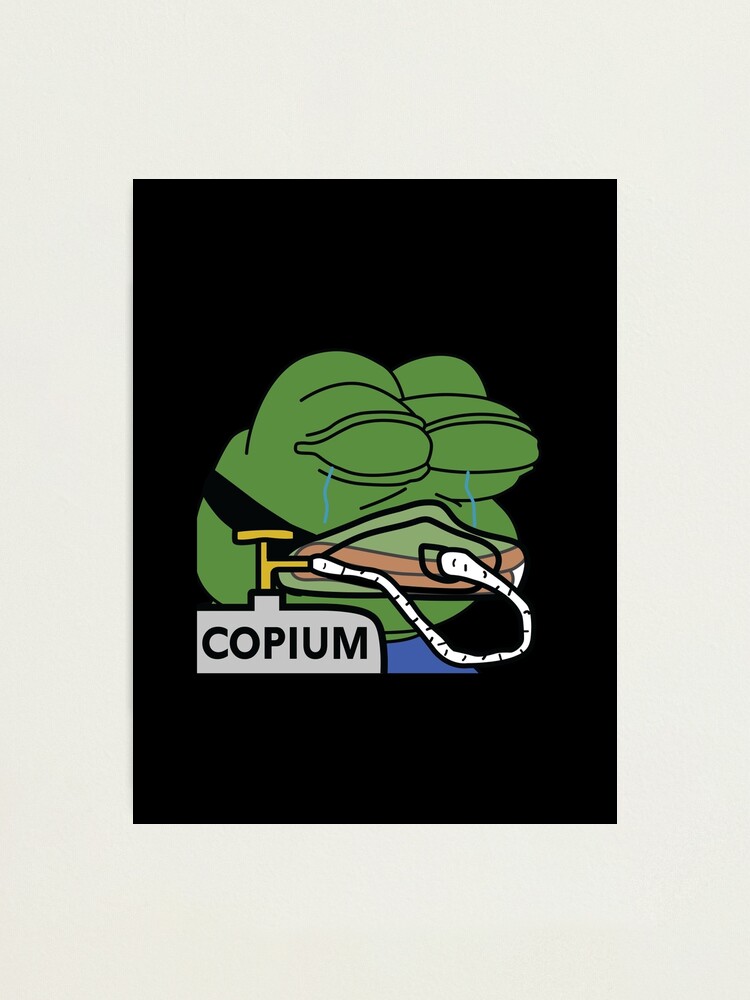 "Copium Emote High Quality" Photographic Print for Sale by ...