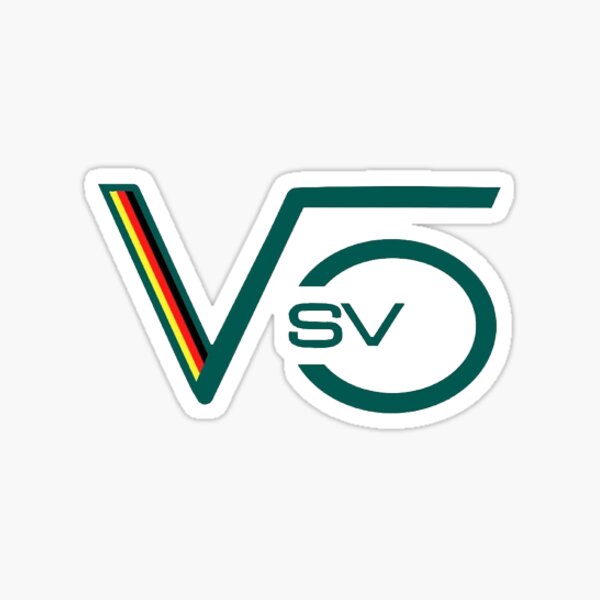 "Sebastian Vettel logo" Sticker by zPlumi | Redbubble