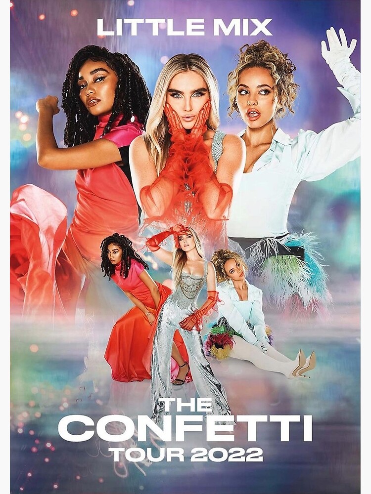 "CONFETTI THE LITTE MIX TOUR 2022" Poster for Sale by sisinji | Redbubble