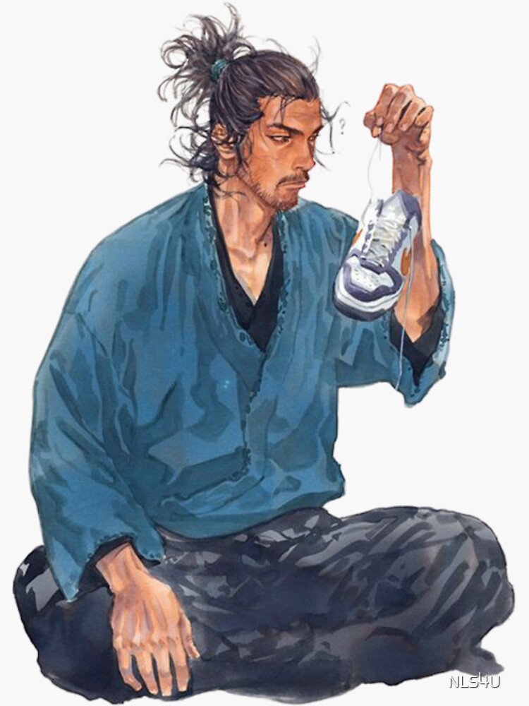 "Miyamoto Musashi " Sticker by NLS4U | Redbubble
