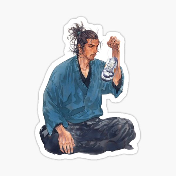 "Miyamoto Musashi " Sticker by NLS4U | Redbubble