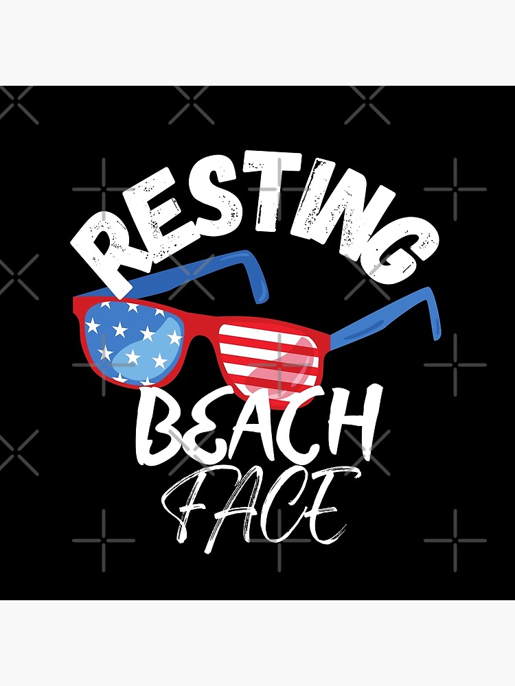 "resting beach face" Poster for Sale by Rizla98 | Redbubble