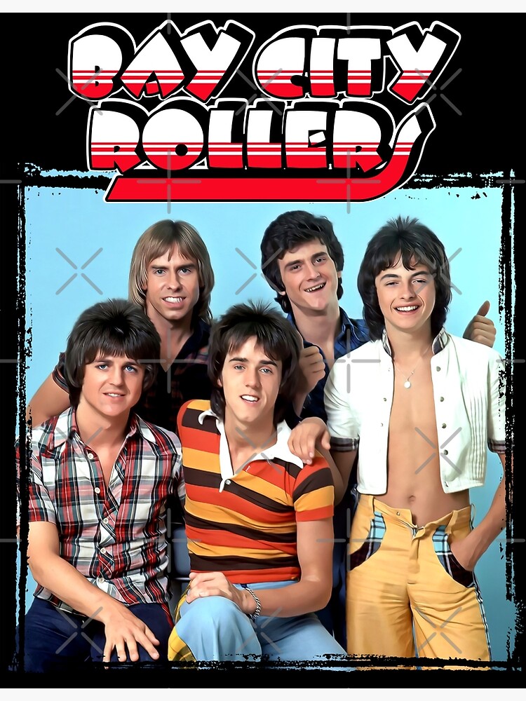 "Bay City Rollers" Poster for Sale by Kimmy73RB | Redbubble