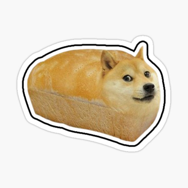 "Doge Meme Cake" Sticker for Sale by Aidanzz | Redbubble
