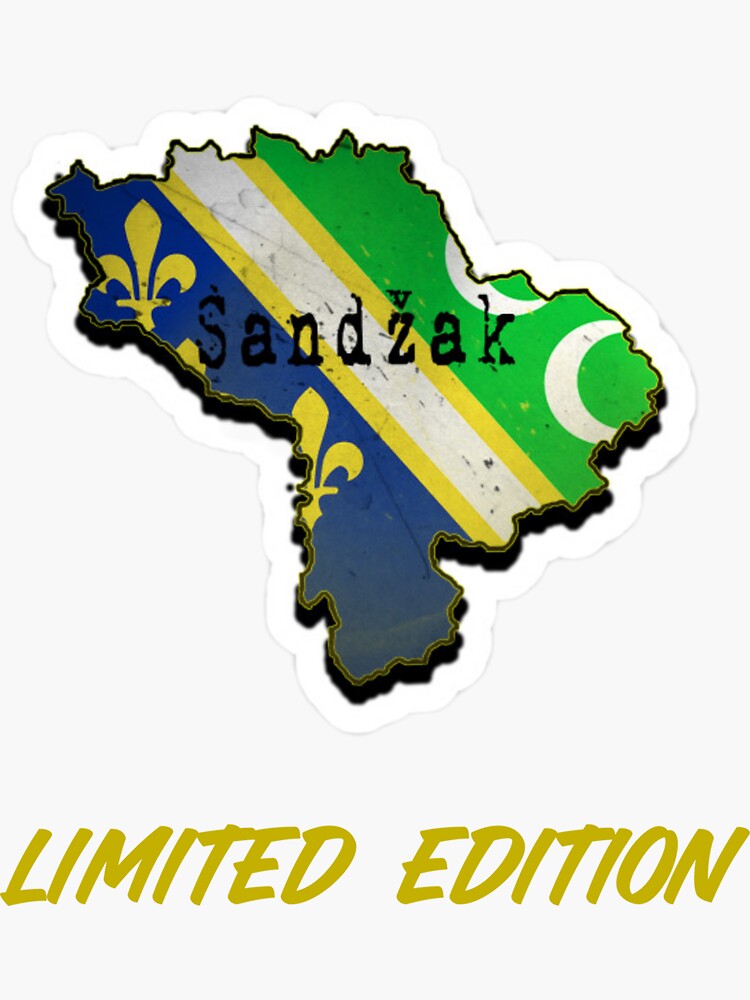 "Sandzak limited edition" Sticker by sanzak-shop | Redbubble
