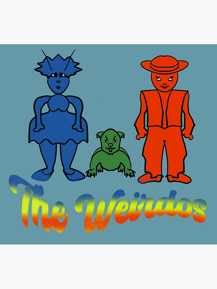 "The weirdos Linda, Gonzales and their dog Black Molly" Poster for Sale ...