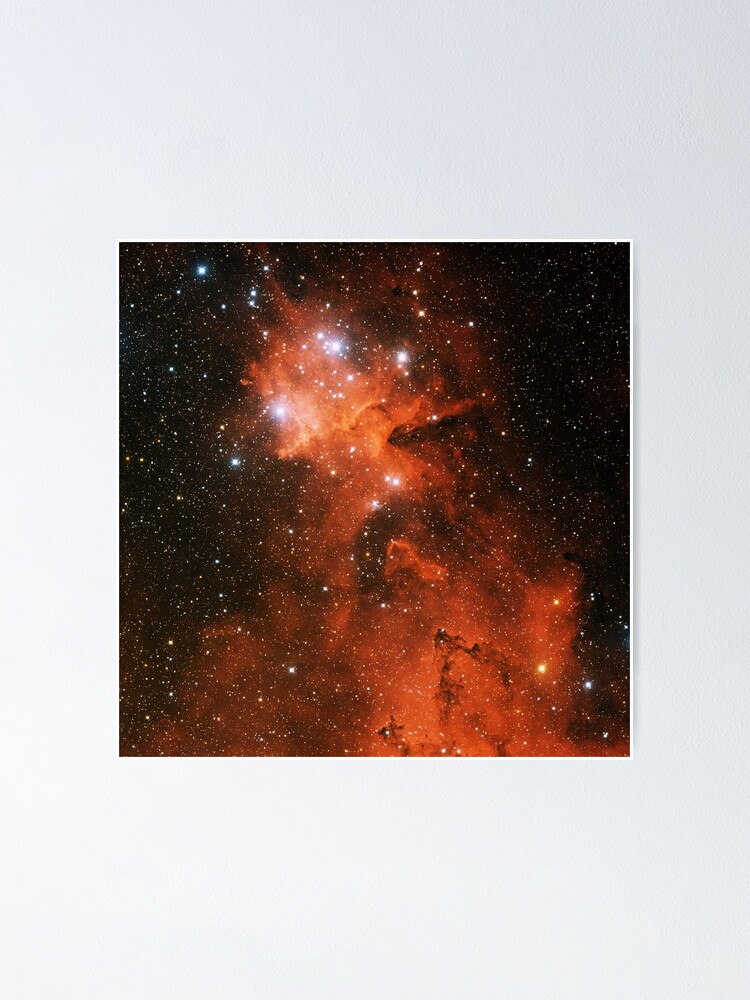 "Heart Nebula (IC 1805) and Open star cluster (Collinder 26) in the ...