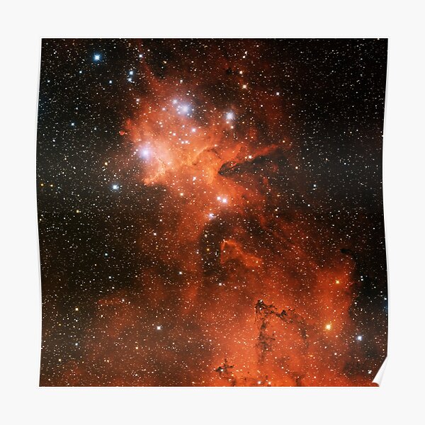 "Heart Nebula (IC 1805) and Open star cluster (Collinder 26) in the ...