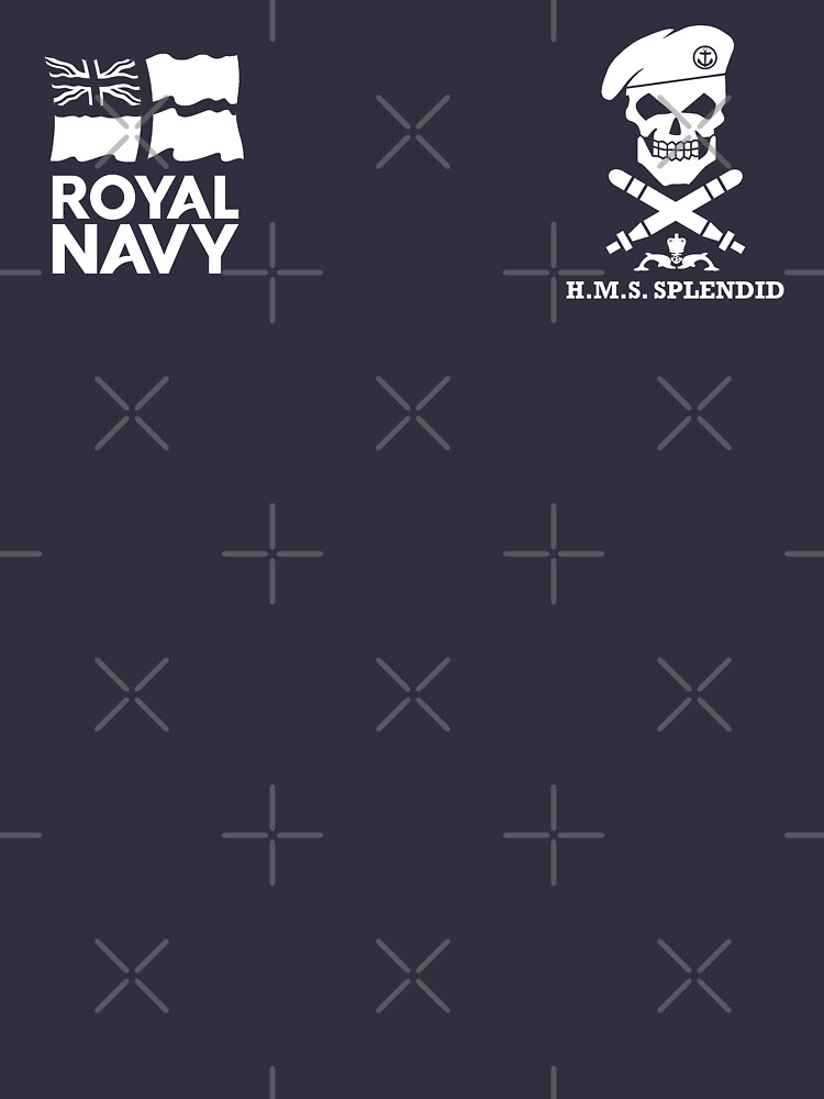 "HMS Splendid - Royal Navy" T-shirt for Sale by CoolDesignsUK ...