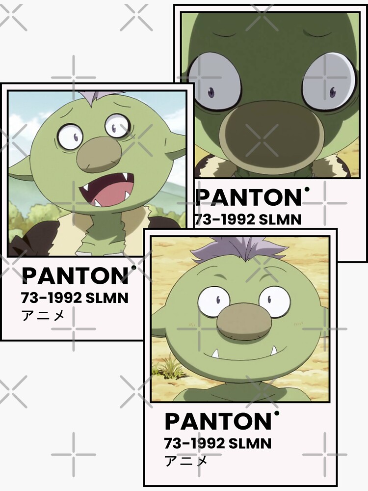 "Gobta TenSura That Time I Got Reincarnated As A Slime Design" Sticker ...