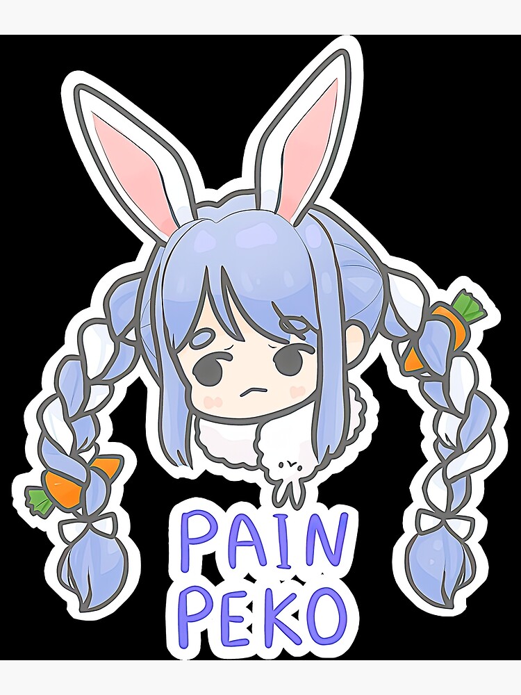 "hololive, peko, meme, cute, hololive jp, pekora " Poster by Chewiy ...